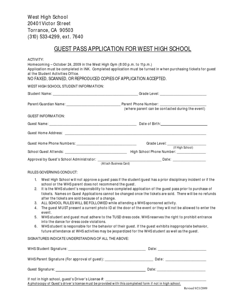 Becca's Homecoming Application | PDF | Business