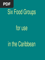 Caribbean Food Groups | PDF
