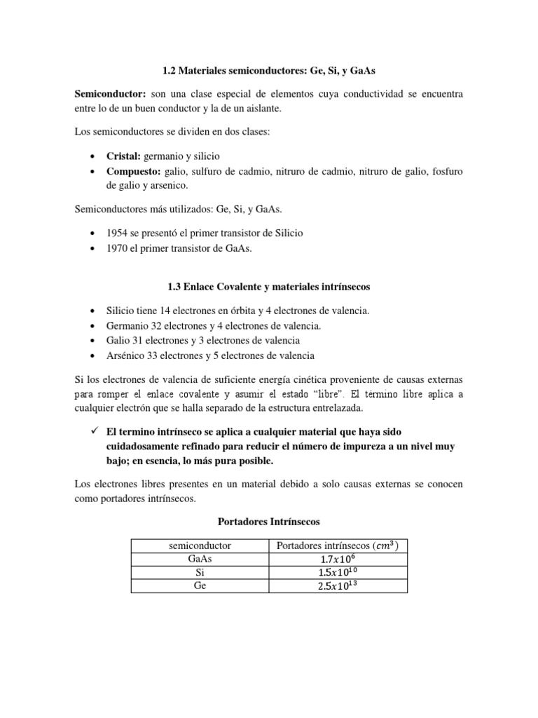 Resumen de Electronica | PDF | Semiconductores | Dopaje (semiconductor)
