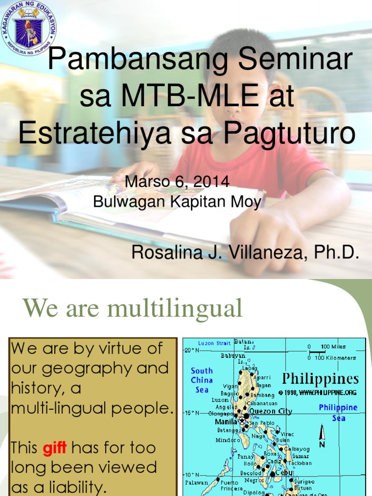 Ang MTB-MLE | PDF | Schema (Psychology) | Learning