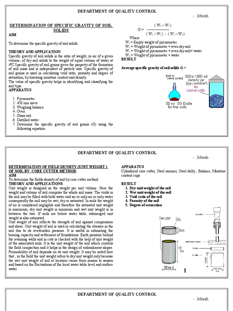 Soil Lab | PDF | Soil | Geotechnical Engineering