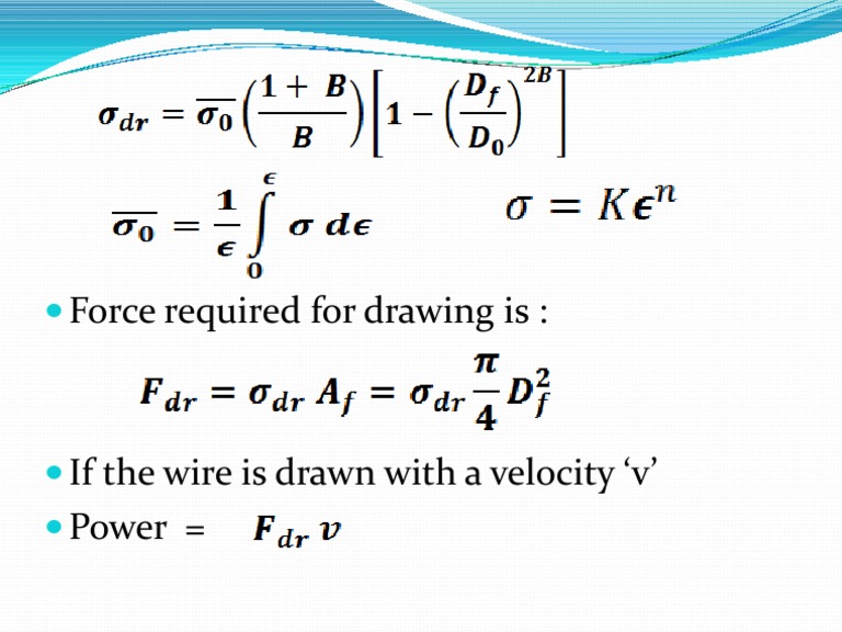Extrusion and Wire Drawing 23 | PDF