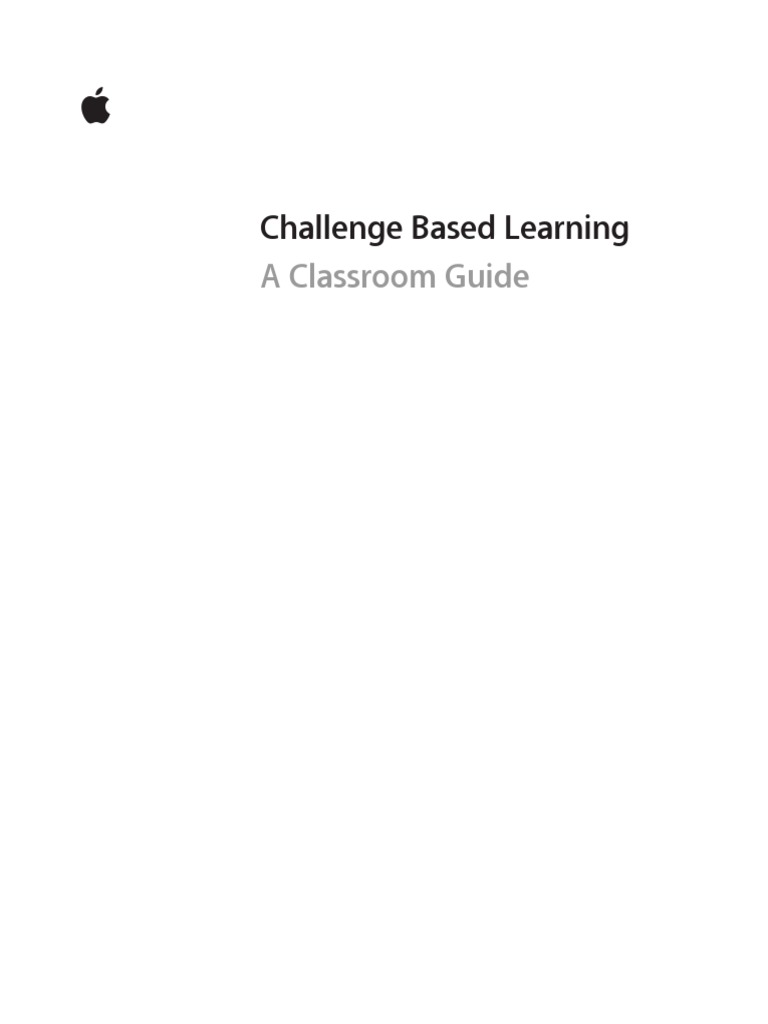CBL Classroom Guide Jan 2011 PDF | PDF