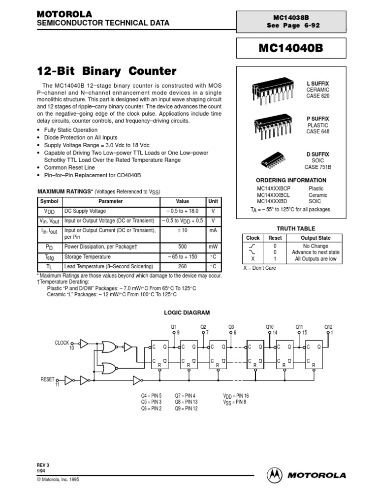 4040 | PDF | Electronic Circuits | Electronic Engineering