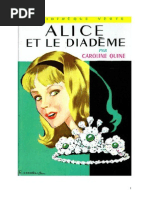 Caroline Quine Alice Roy 01 BV Alice Détective 1930 | PDF | Plantes