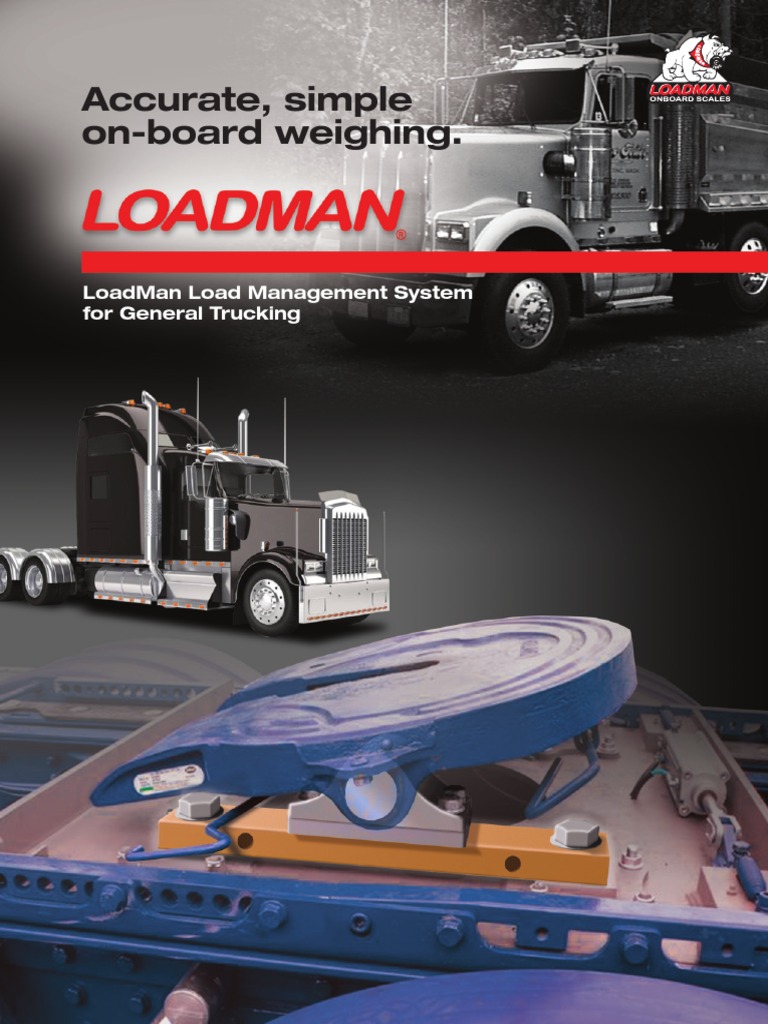 LoadMan On-Board Scales General Trucking Brochure | PDF | Truck | Truck ...