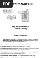 Threads and Fasteners: Thread Symbols | PDF | Screw | Cutting Tools