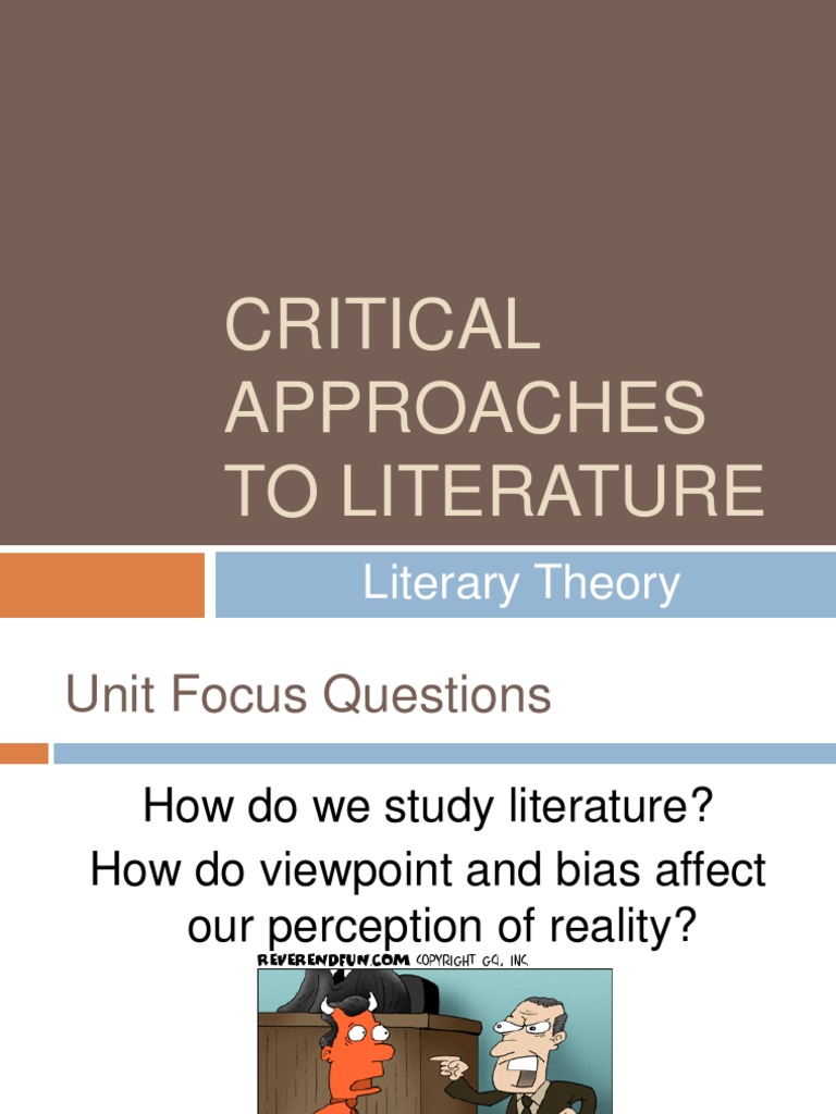 Critical Approaches - Literary Theory PowerPoint | Karl Marx | Feminism