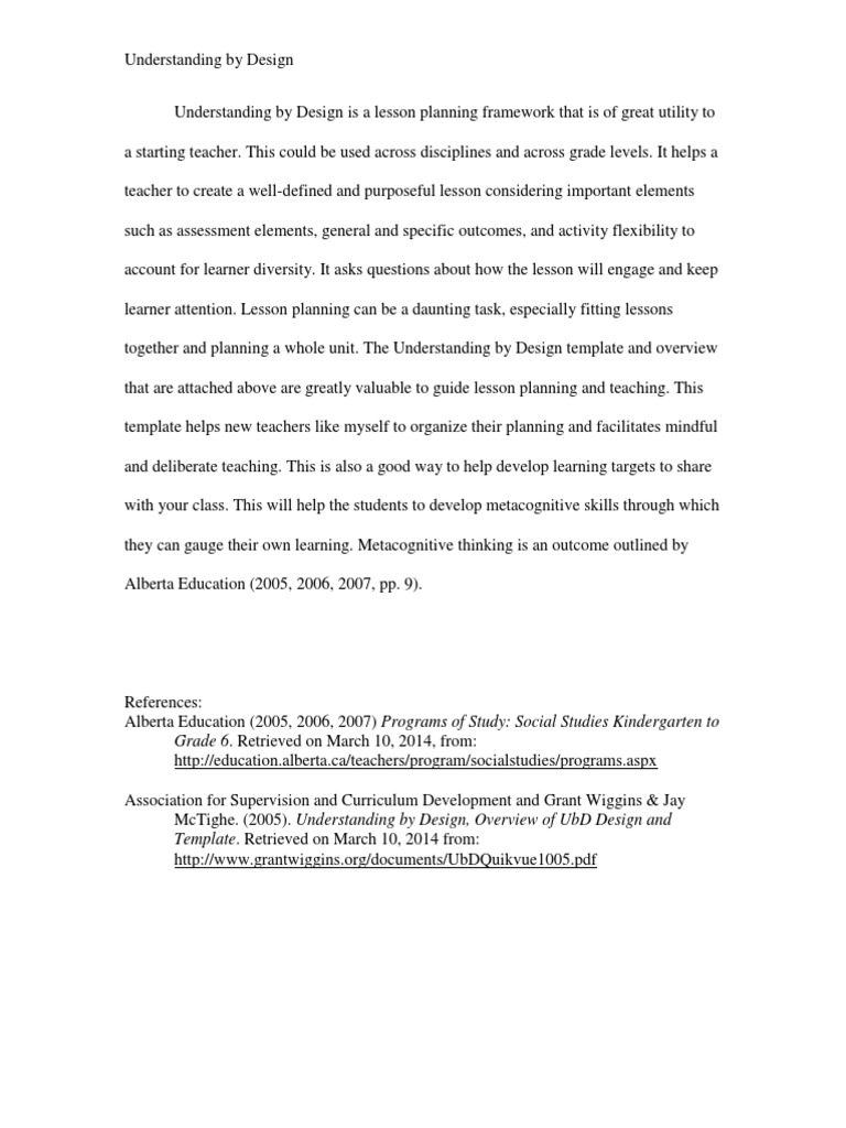 Effective Lesson Planning Framework | PDF