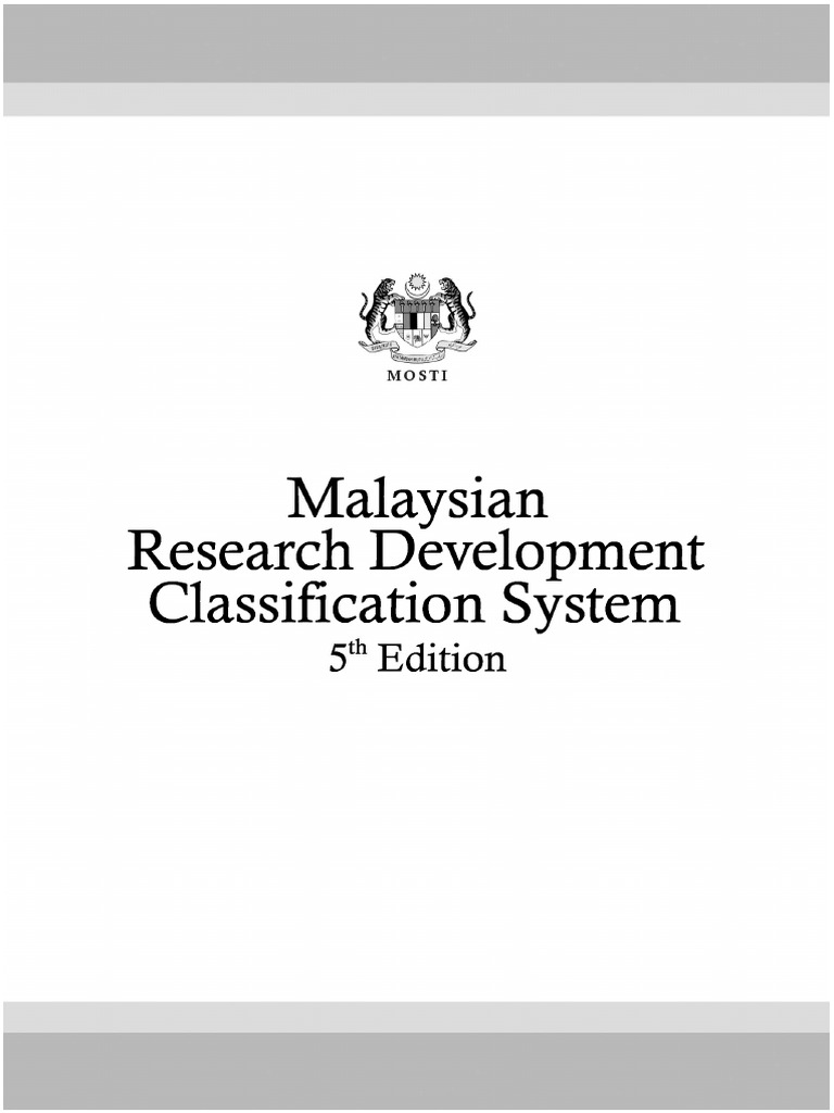 Malaysian (R&D) Classification System | PDF | Physics | Telecommunication