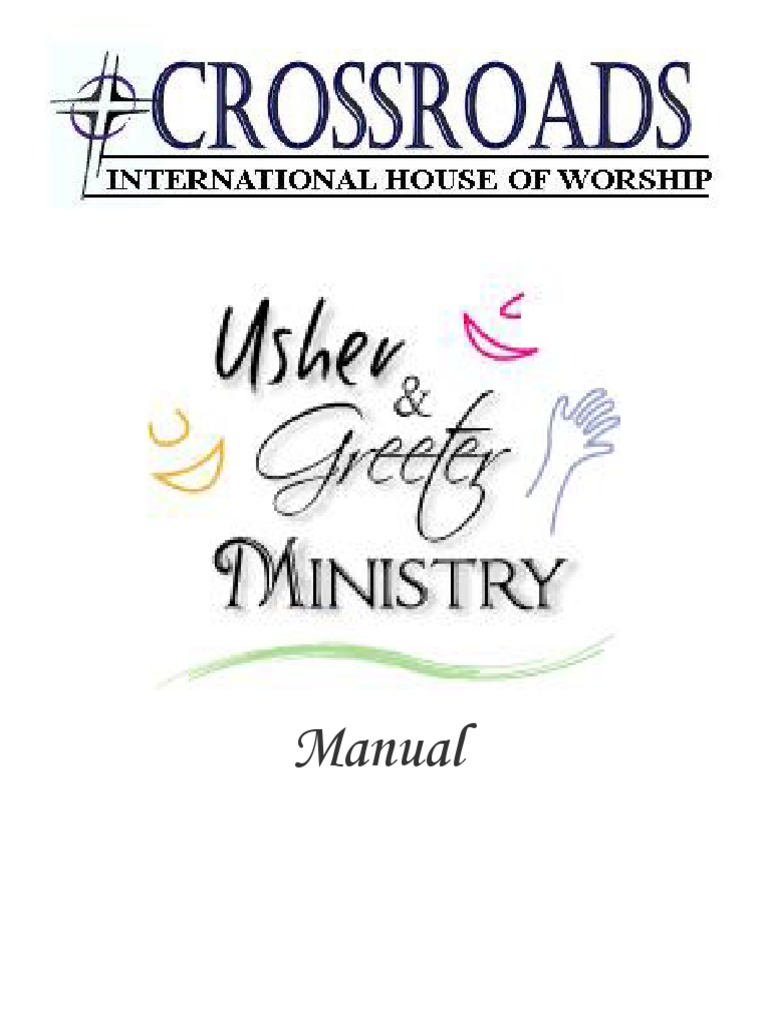 Usher Greeter Manual | PDF | Fruit Of The Holy Spirit | Religious ...