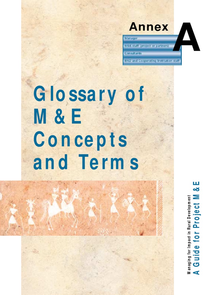 Glossary of M&E Concepts and Terms: Annex | PDF | Evaluation | Audit