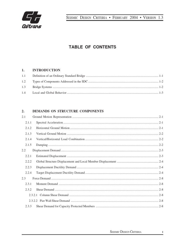 Caltrans | PDF | Deep Foundation | Deformation (Engineering)