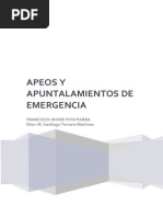 Guía sobre Apeos y Apuntalamientos | PDF | Fundación (Ingeniería ...