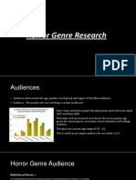 Horror Film Audience Demographics Analysis | PDF | Horror Films