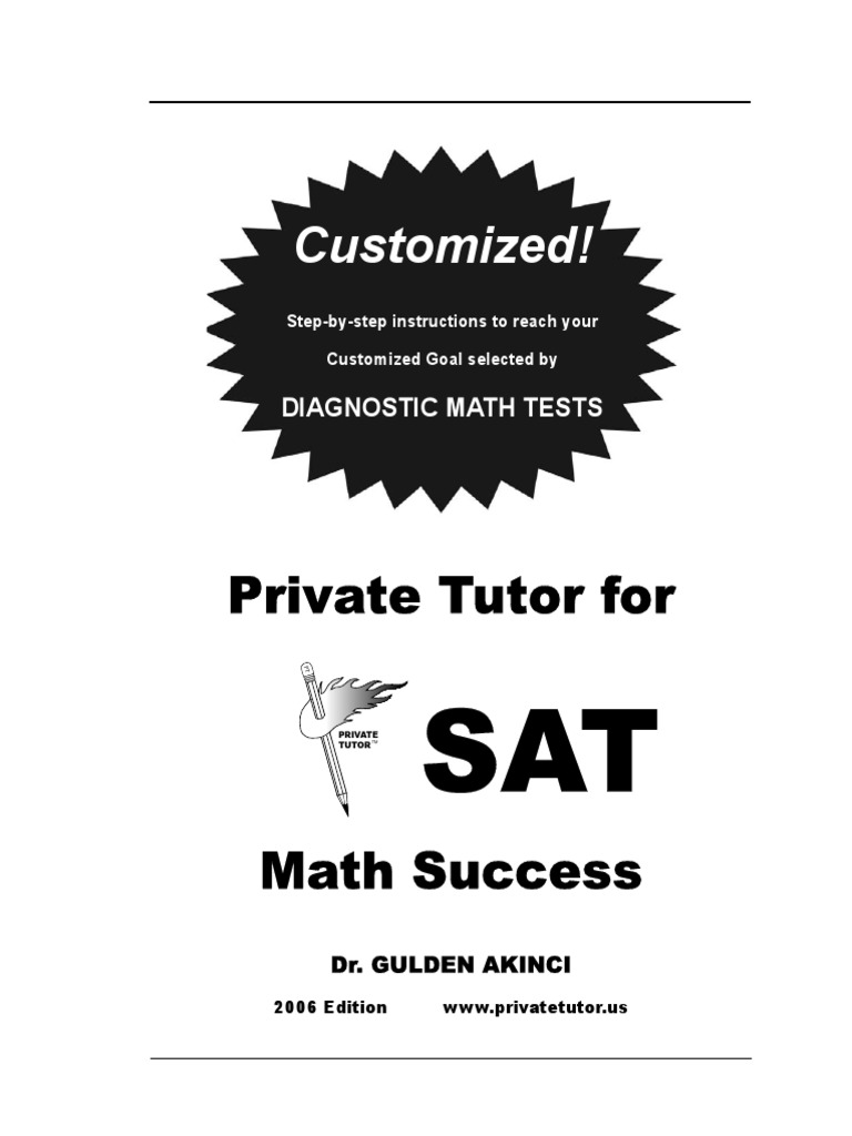 SAT Math Preparation Book (400 Pages) | PDF