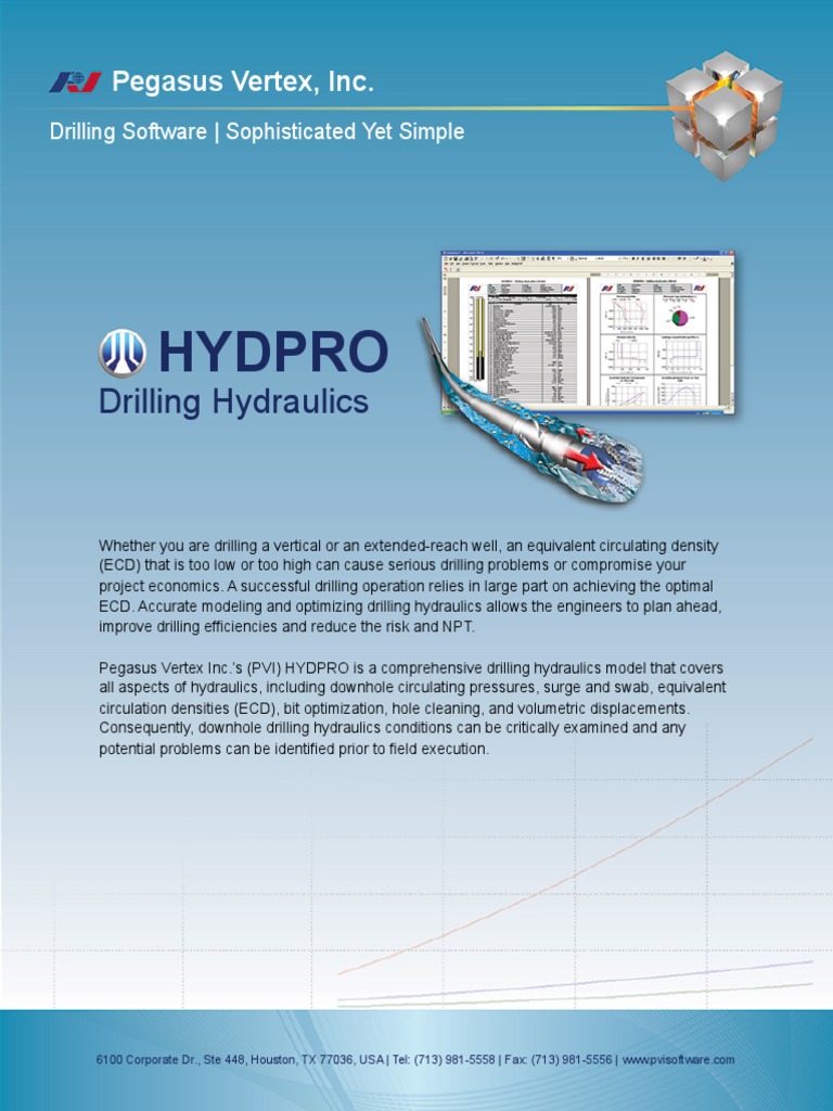 HYDPRO - Drilling Hydraulics Software | PDF