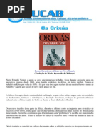 Mitologia Dos Orixas Reginaldo Prandi | PDF | Ciências Sociais