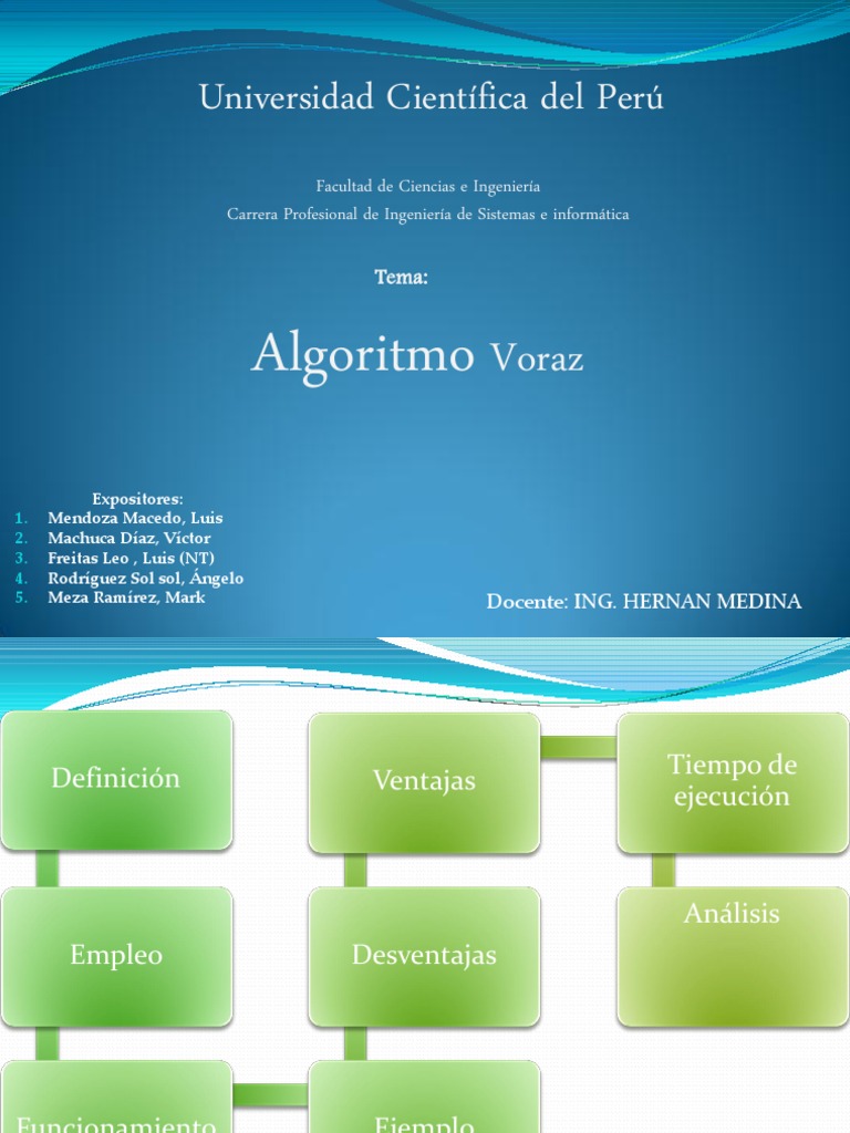 Algoritmo Voraz | PDF | Algoritmos | Optimización Matemática