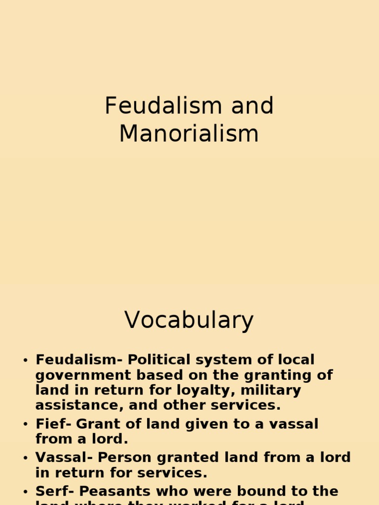 Understanding Manorialism and Feudalism | PDF | Knight | Feudalism