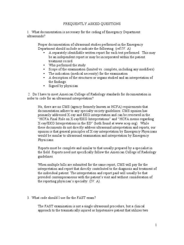 FREQUENTLY ASKED QUESTIONS 1. What Documentation Is Necessary For The ...