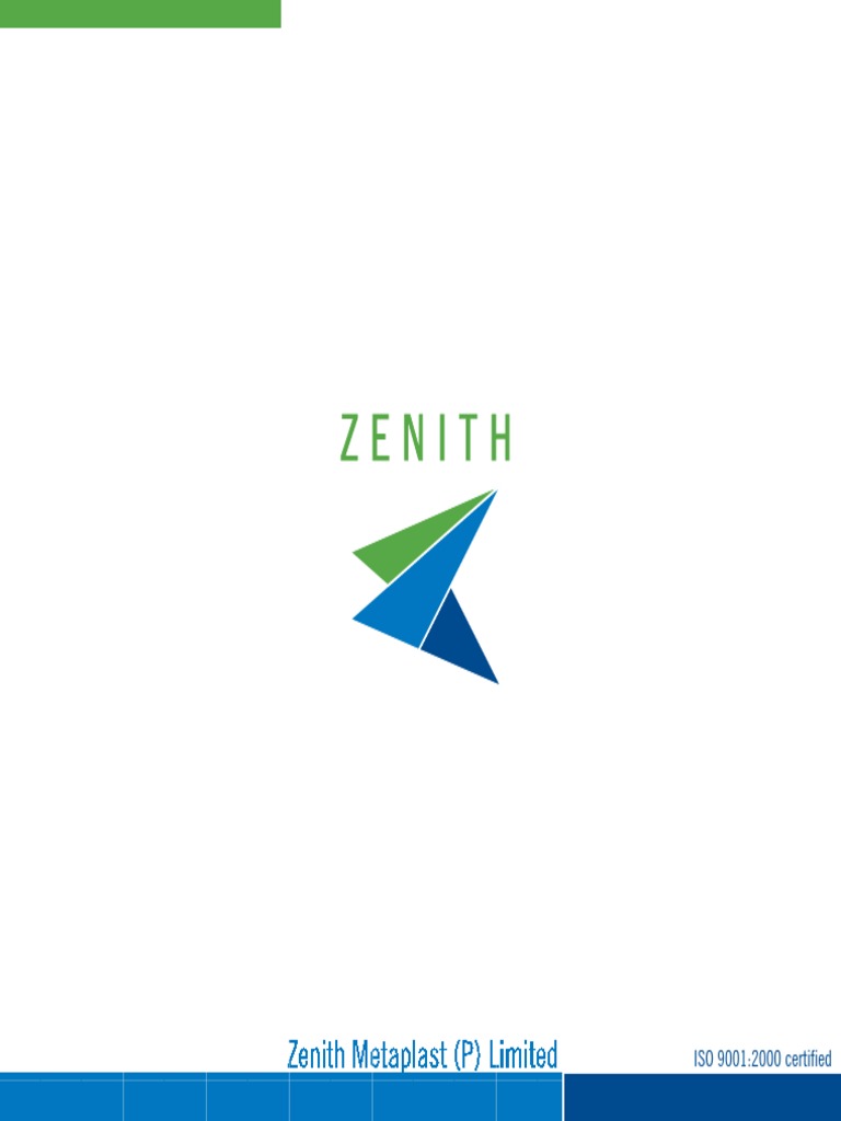 Zenith Metaplast (P) Limited: ISO 9001:2000 Certified | PDF ...
