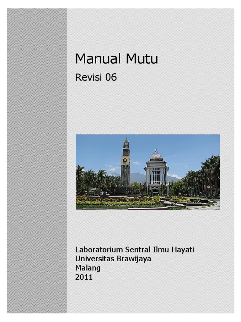 Contoh Manual Mutu | PDF