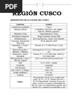 Triptico de Cusco | PDF | Andes | Perú