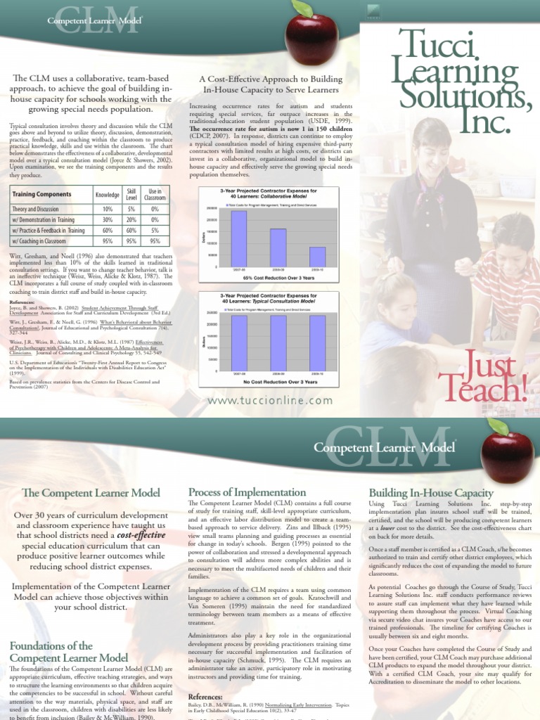 Implementbrochure | PDF | Special Education | Curriculum