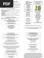 Catholic Order of Mass | PDF | Mass (Liturgy) | God The Father