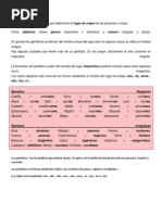 Gentilicios de Continentes y Países | PDF | Américas | Europa