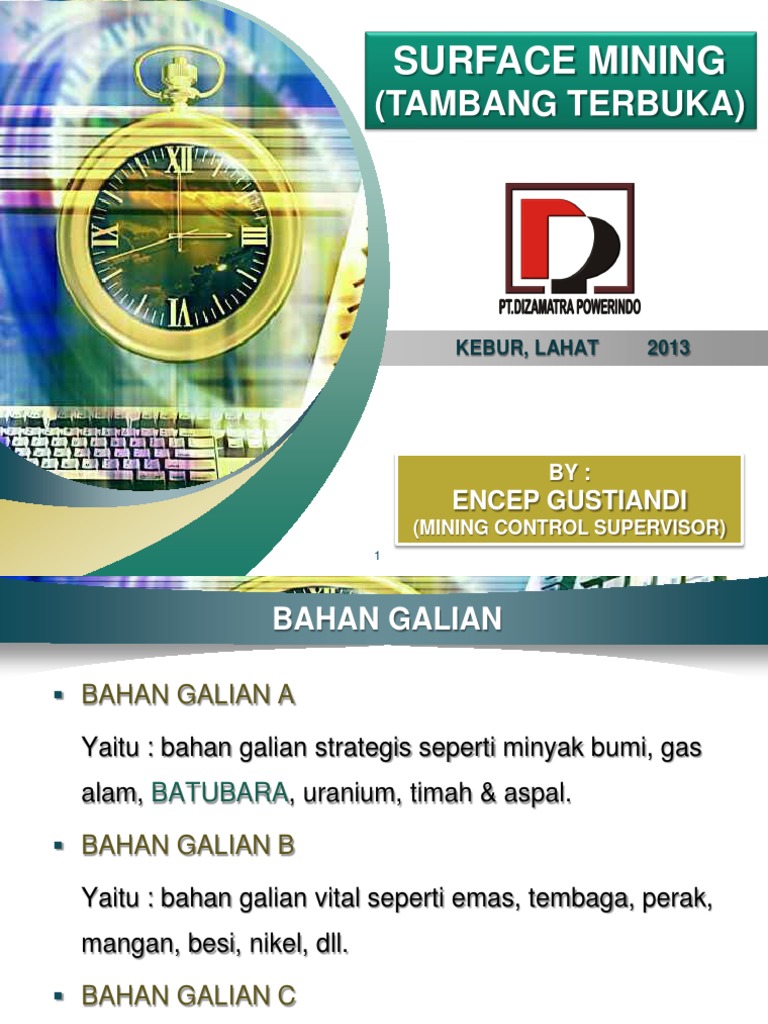 Surface Mining | PDF