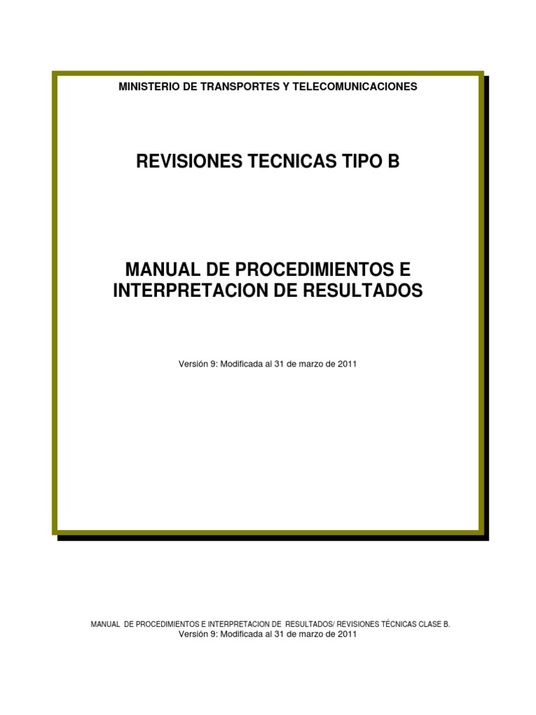 Manual Clase B. | PDF