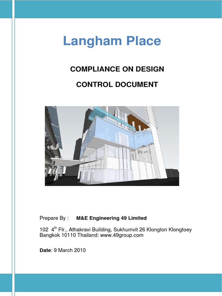 Design Control Document-MVAC | PDF | Hvac | Air Conditioning