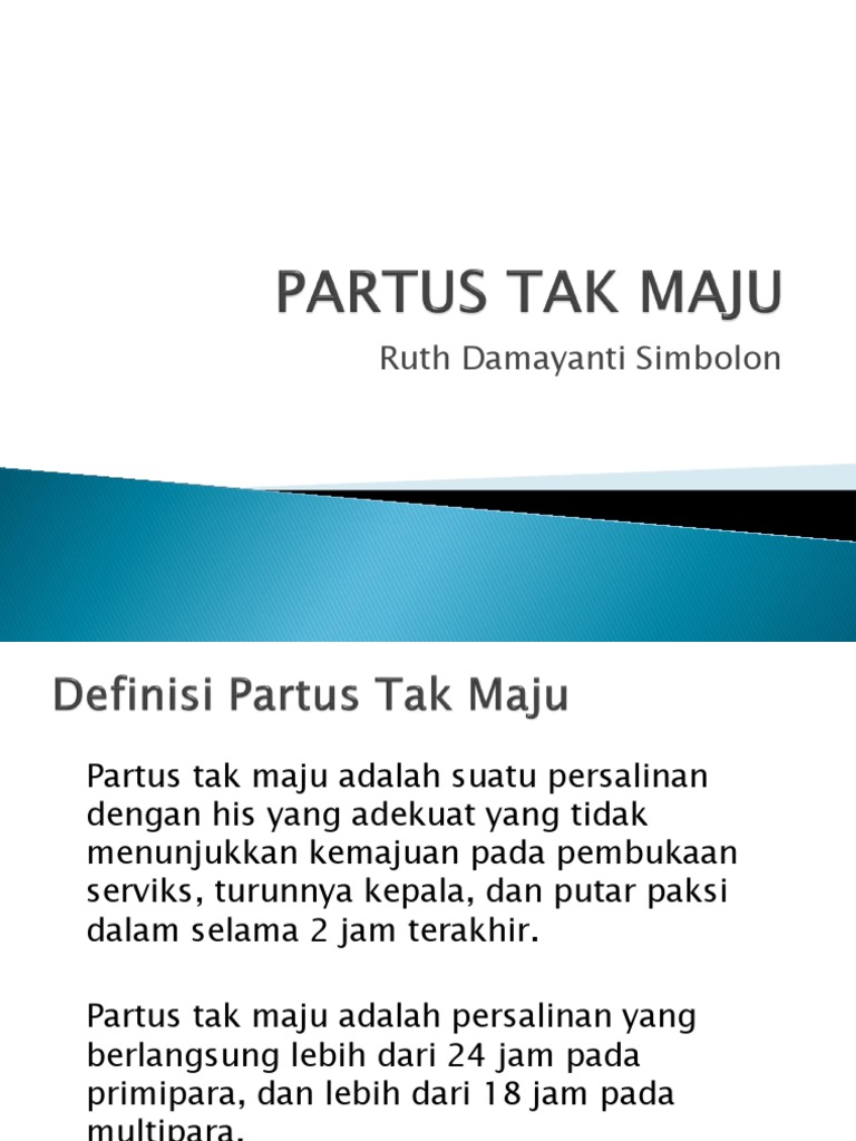 Partus Tak Maju | PDF | Sains & Matematika