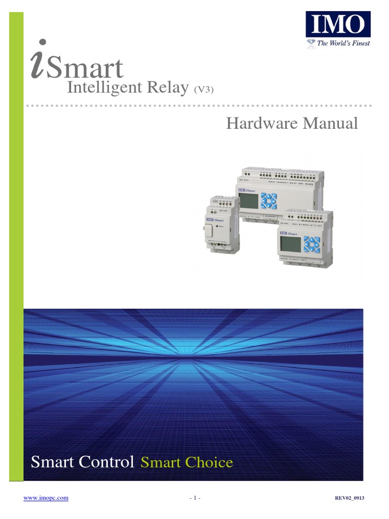 Ismart Hardware Manual0913 | PDF | Electrical Wiring | Relay