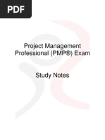 Edward PMP Study Notes | PDF | Project Management | Depreciation