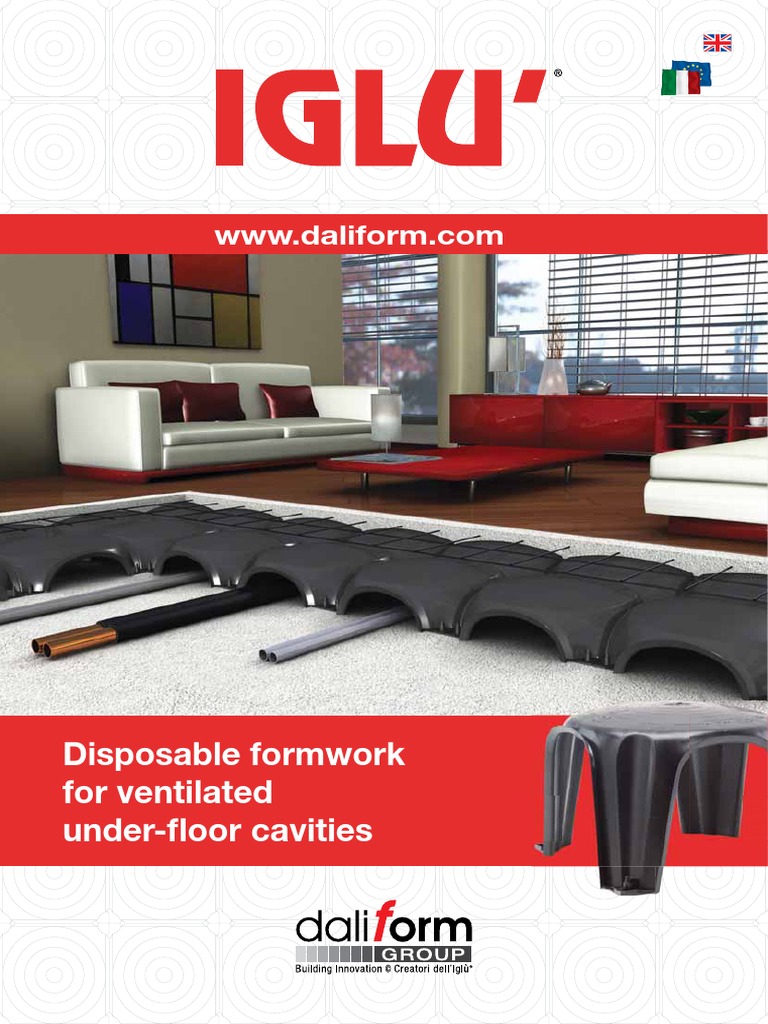 Iglu'® - Disposable Formwork For Ventilated Under-Floor Cavities | PDF ...