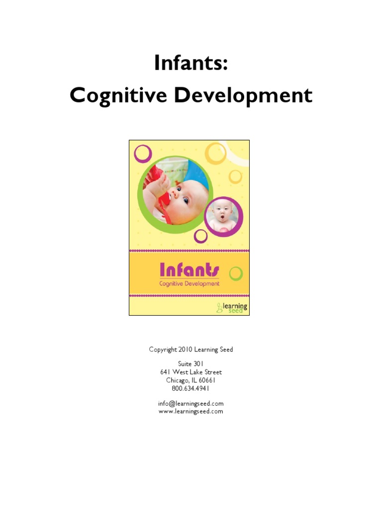 1010 Infants Cognitive Development Guide | PDF | Wellness
