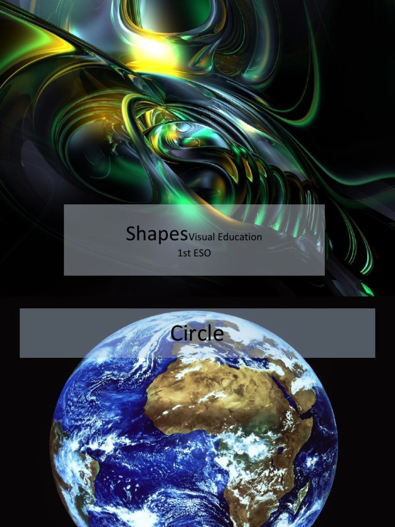 Shapes: Visual Education 1st ESO | PDF | Language Arts & Discipline