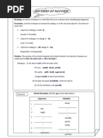 Examples of -ly Adverb Openers | PDF