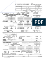Concrete Batch Ticket Calculations | PDF | Concrete | Civil Engineering