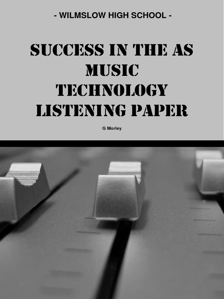 As Music Technology Exam Revision Guide | PDF | Microphone | Signal ...