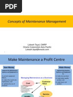 Maintenance Score Card | PDF | Benchmarking | Reliability Engineering