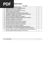 MRD Checklist | PDF | Patient | Signature