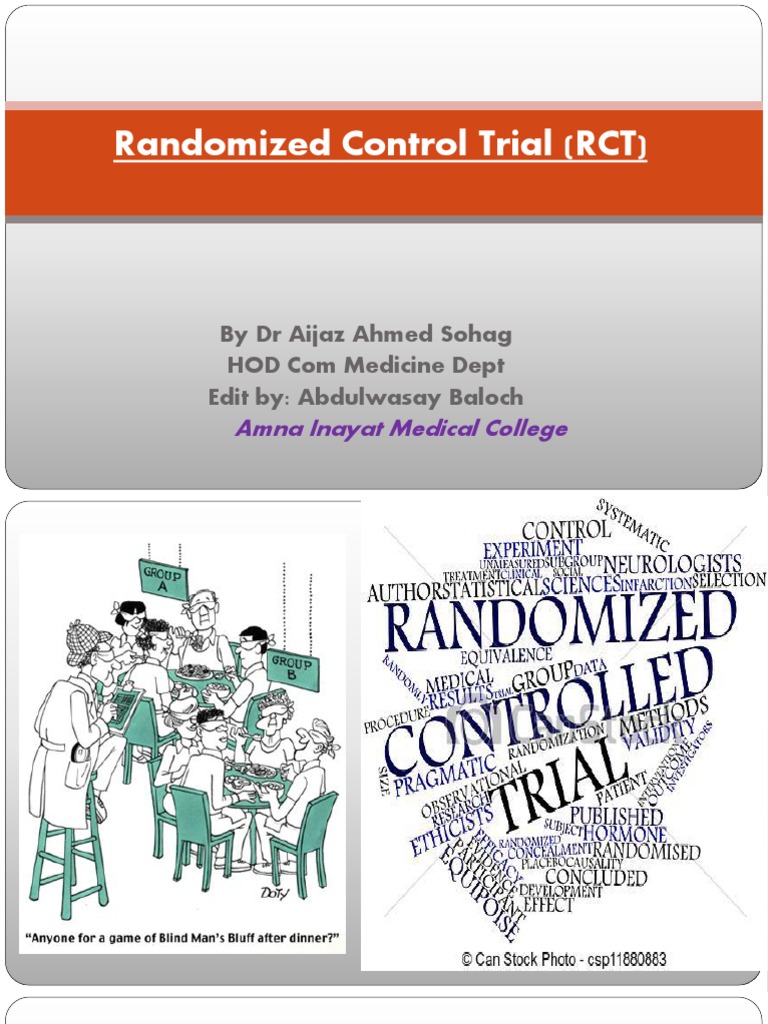 Randomized Control Trial (RCT) : Amna Inayat Medical College | PDF