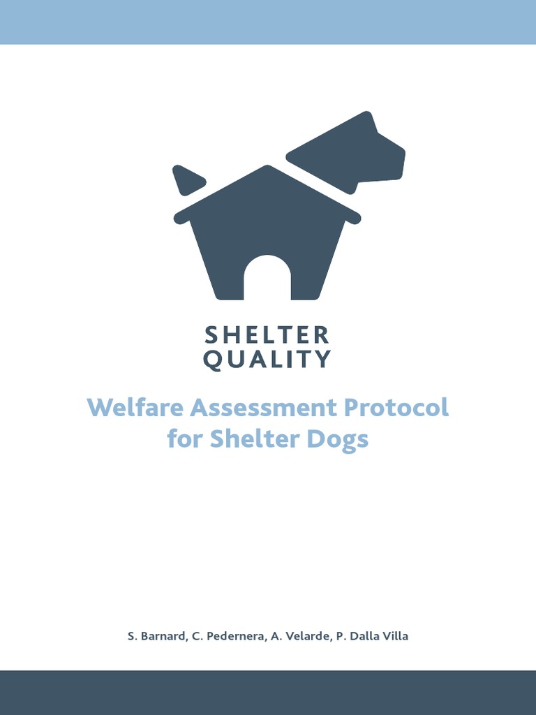 Shelter Quality Protocol 2014 | PDF | Animal Welfare | Wound