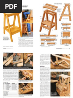 DIY Folding Stool Construction Guide | PDF | Camping | Woodworking