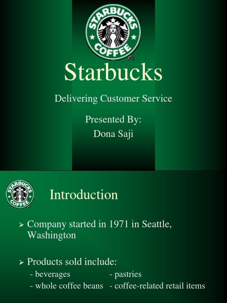 Starbucks Customer Service