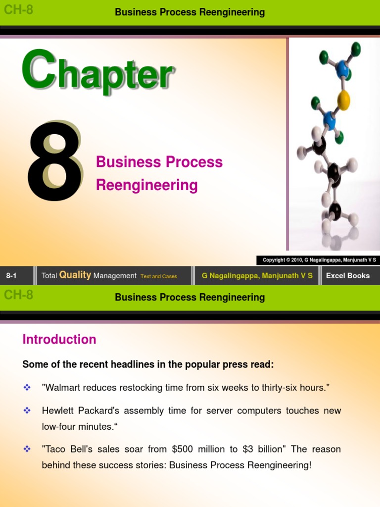 Ch-8 (Business Process Reengineering) | PDF | Business Process ...